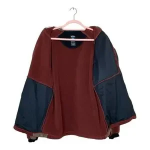 Kuhl | Jackets & Coats | Kuhl Large Mens Brown Leather Patch Long ...